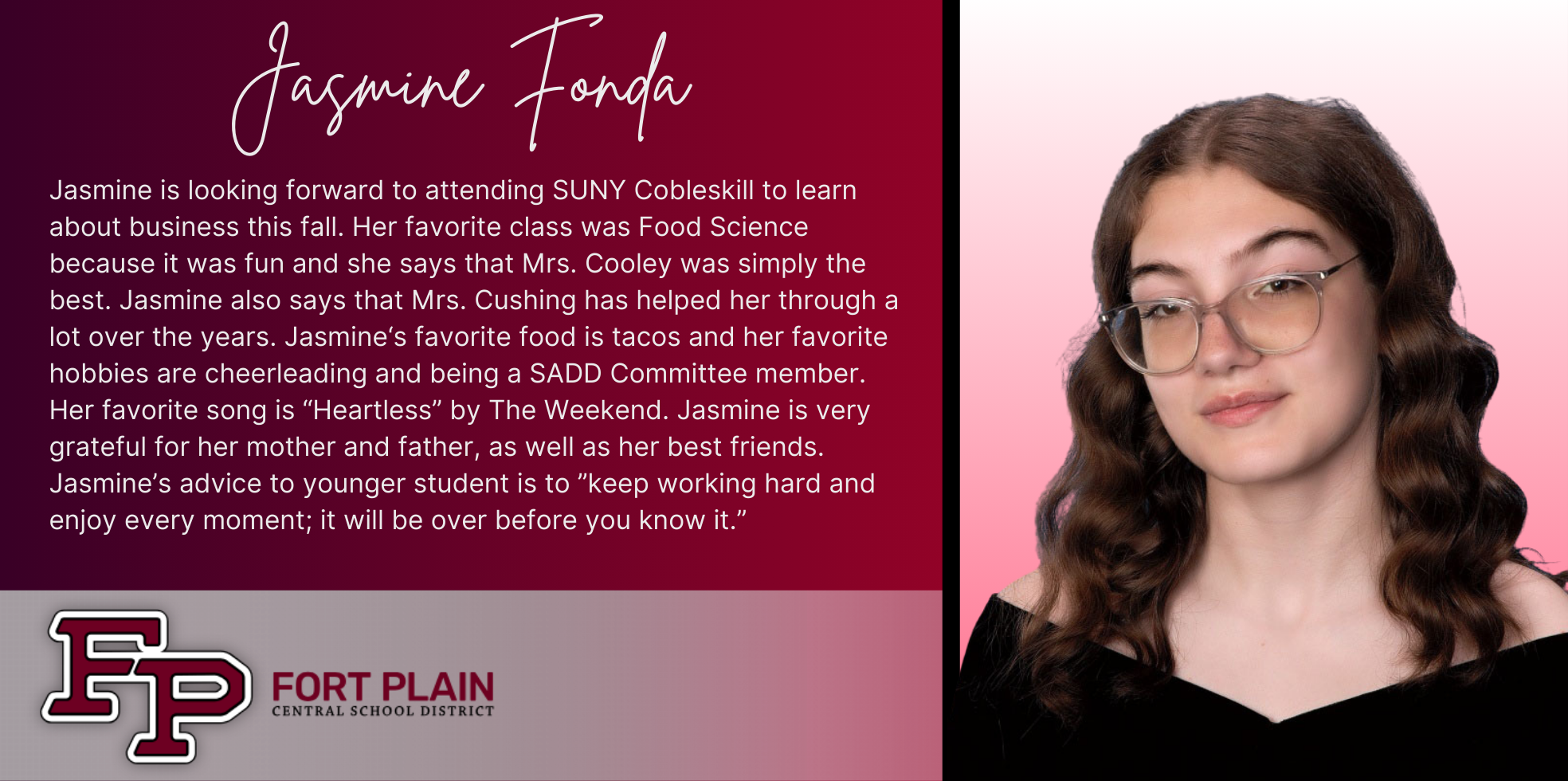 Class of 2024 Senior Spotlights - Fort Plain Central School District