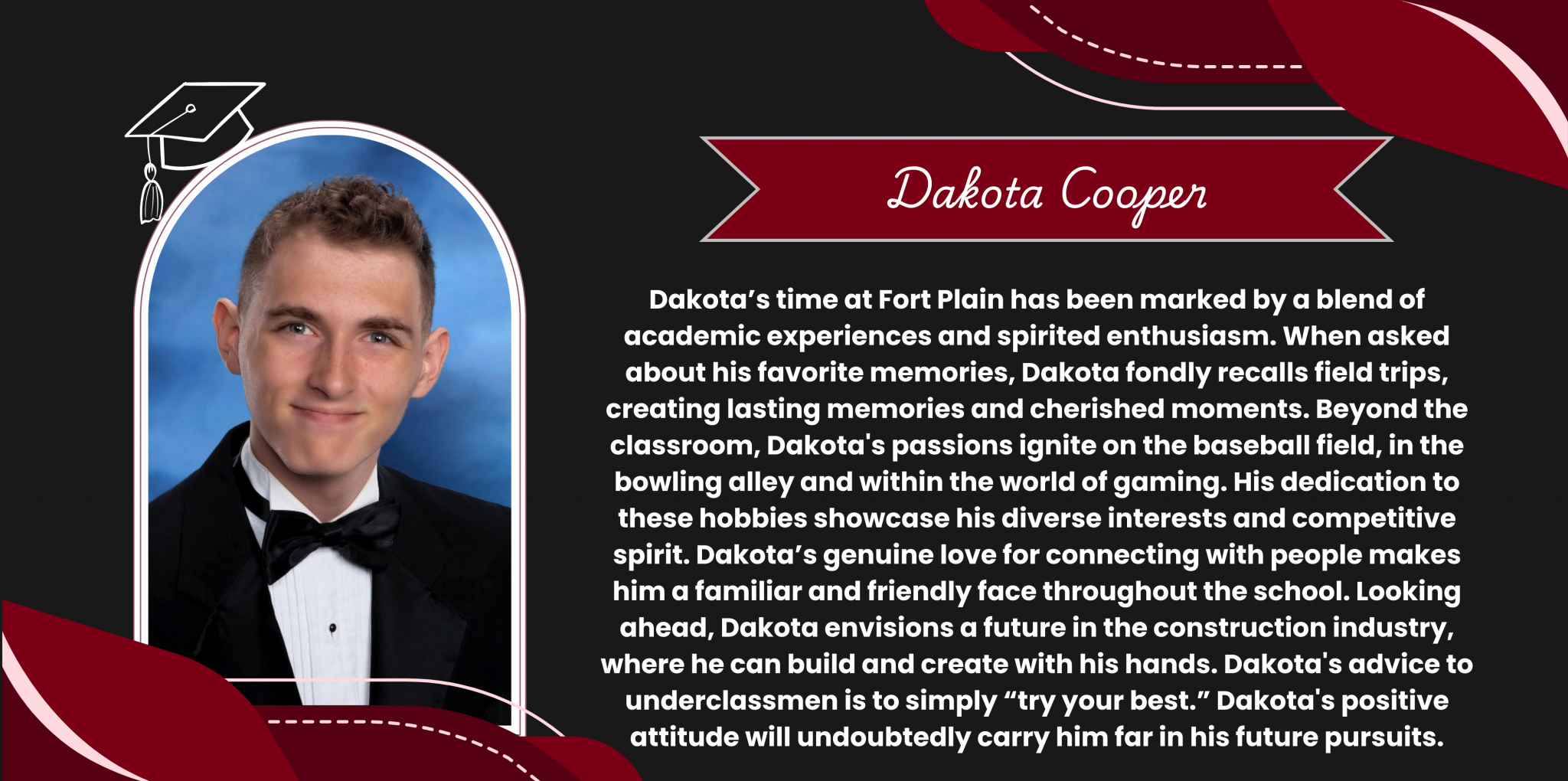 Class of 2025 Senior Spotlights - Fort Plain Central School District