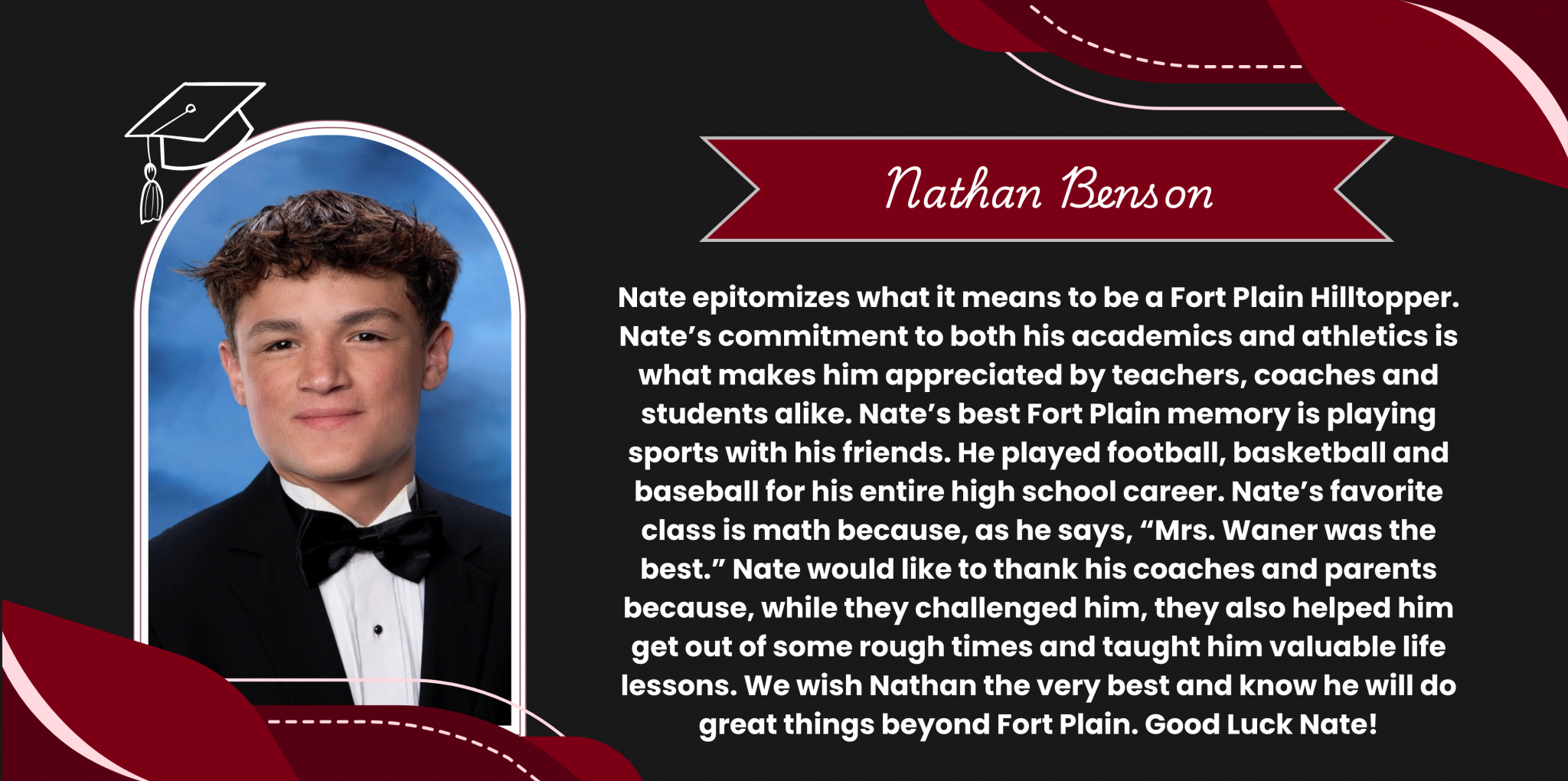 Class of 2025 Senior Spotlights - Fort Plain Central School District